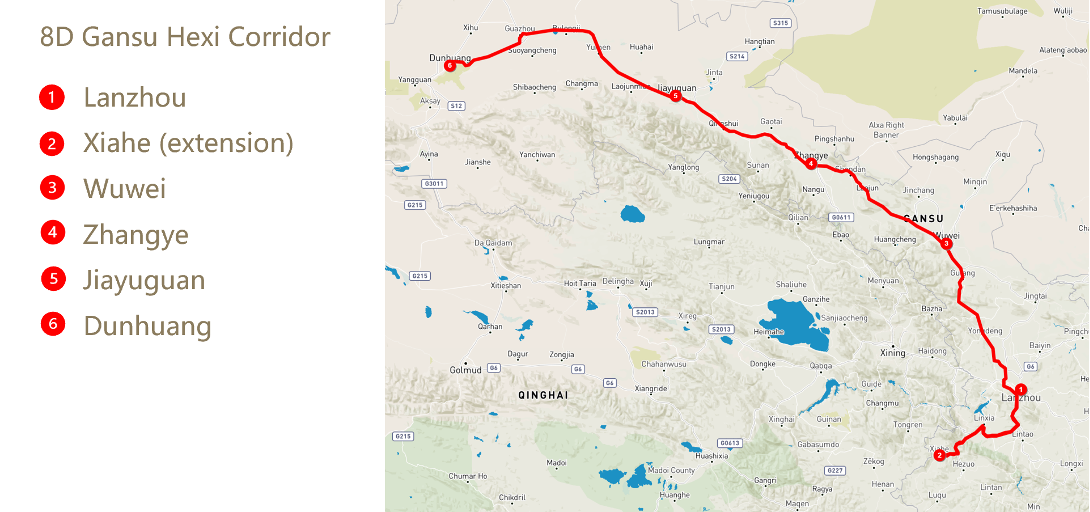 8D SILK ROAD: GANSU HEXI CORRIDOR | Intriq Journey